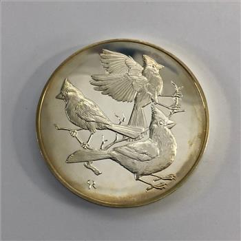 1972 #27 Cardinal Franklin Mint Sterling Silver Round containing ...