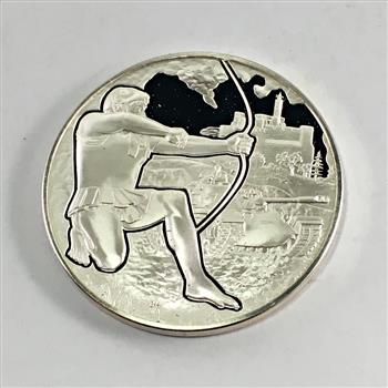 1972 Commemorative Sterling Silver Jewish Rounds*Six-Day War*26.5 ...