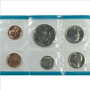 1972 US Philadelphia Mint Uncirculated Coin Set*Includes 1972-S Lincoln ...