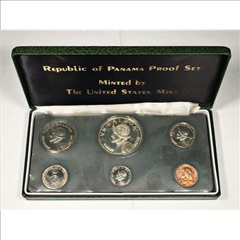 1973 Republic of Panama Proof Set*Minted by the United States Mint ...