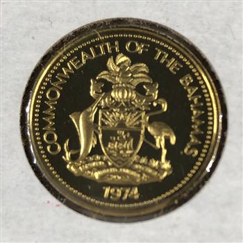 1974 Proof Bahamas One Cent*DCAM | Property Room