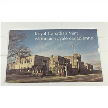 1975 Canadian Uncirculated Coin Set*Proof Condition*In Original Royal ...