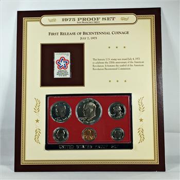 1975 United States Mint Proof Set*San Francisco*Includes Eisenhower ...
