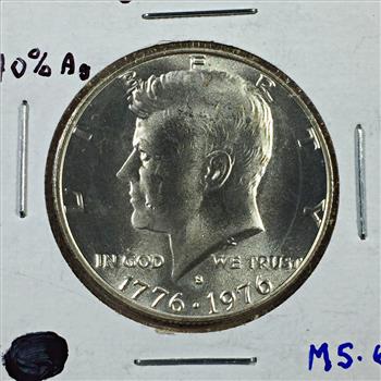 1976-S US Bicentennial Kennedy Half Dollar*Uncirculated | Property Room