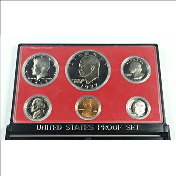 1977 United States Mint Proof Set*In Custom Holder From the US Mint ...