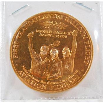 1978 Aviation Pioneers*First Transatlantic Balloon Flight*Double Eagle ...