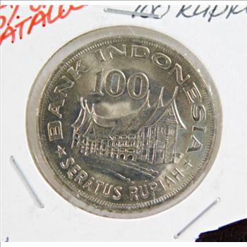 1978 Indonesia 100 Rupiah - Brilliant Uncirculated | Property Room