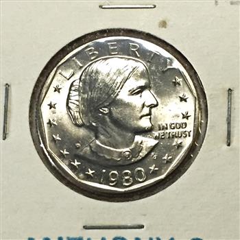 1980-D Susan B. Anthony Commemorative Dollar*High Grade with Luster | Property Room