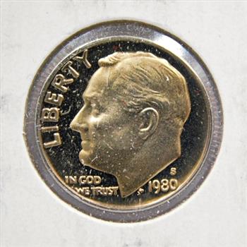 1980-S Proof Roosevelt Dime*DCAM | Property Room
