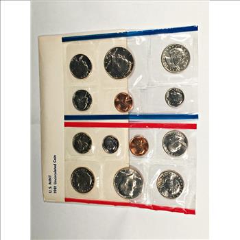 1981 United States Mint Uncirculated Coin Set*In Original US Mint ...