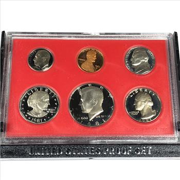 1981 United States Proof Set*In Original US Mint Packaging | Property Room