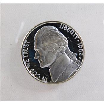 1982-S Proof Jefferson Nickel*DCAM | Property Room