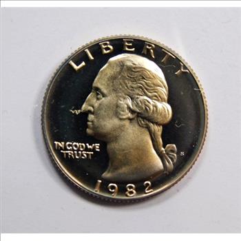 1982-S Proof Washington Quarter*DCAM | Property Room