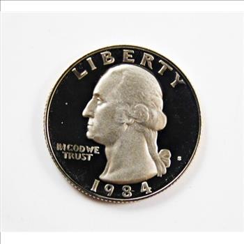 1984-S Proof Washington Quarter*DCAM | Property Room
