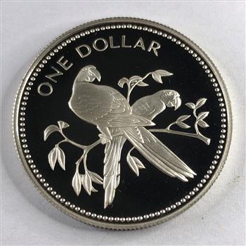 1985 Belize Proof Silver $1*Deep Cameo | Property Room