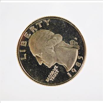 1985-S Proof Washington Quarter*DCAM | Property Room