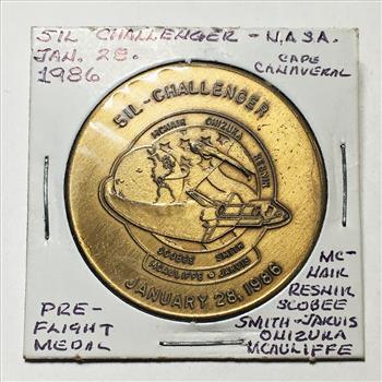 1986 SIL-Challenger*NASA*Bronze*38mm | Property Room