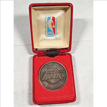 1988 Division Champions NBA Silver Medallion Commemorative*One Troy ...