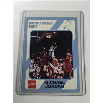 1989 MICHAEL JORDAN Trading Card*North Carolina Collegiate Collection ...