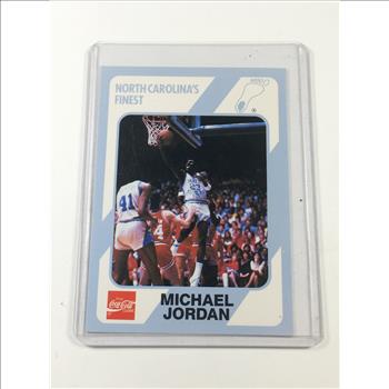 1989 MICHAEL JORDAN Trading Card*North Carolina Collegiate Collection ...