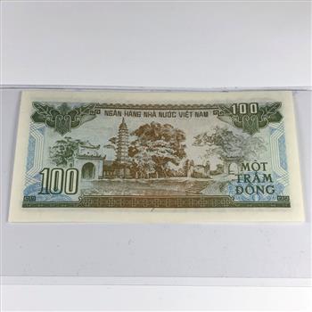 1991 Vietnam 100 Dong Banknote*Crisp Uncirculated | Property Room