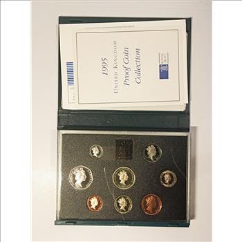 1995 United Kingdom Proof Coin Collection*In Original British Royal ...