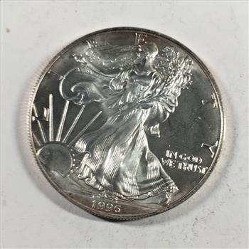 1996 American Silver Eagle*1oz .999 Fine Silver | Property Room