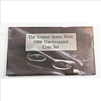 1996 United States Mint Uncirculated Coin Set*Both P & D Mint Marks ...