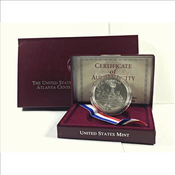 1996-D US Olympic Rowing Coin of the Atlanta Centennial Uncirculated ...