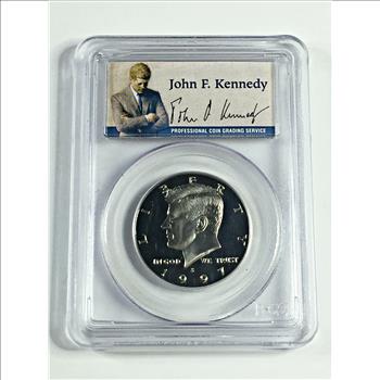 1997-S Proof Kennedy Half Dollar*Graded PR69 DCAM by PCGS*John F. Kennedy Signature | Property Room