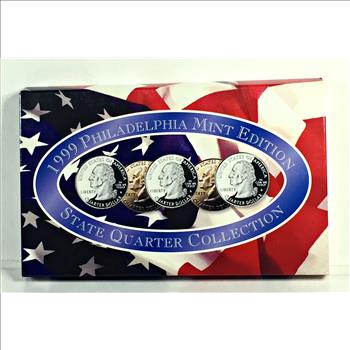 1999 Philadelphia Mint Edition State Quarter Collection*In Custom ...