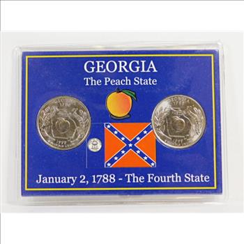 1999-D & P Georgia State Commemorative Quarters*Uncirculated in ...