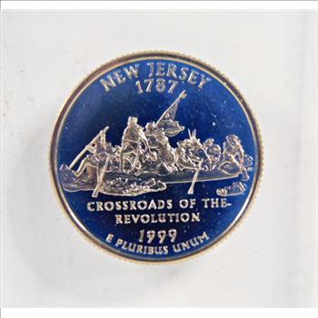 1999-S Proof New Jersey Commemorative State Quarter | Property Room