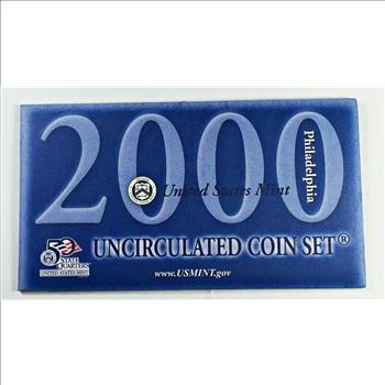2000 United States Mint Uncirculated Coin Set*Philadelphia Mint ...