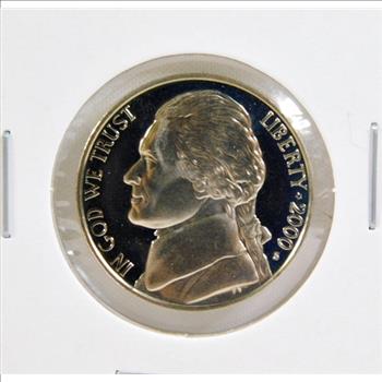 2000-S Proof Jefferson Nickel - DCAM | Property Room