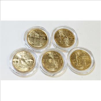 2001 Commemorative States Quarters*24K Gold Layered*In Protective ...