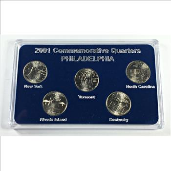 2001 Philadelphia Mint Commemorative State Quarters*Uncirculated in ...