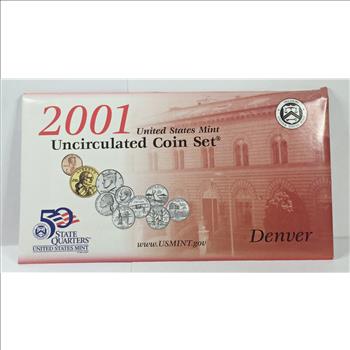 2001 United States Denver Mint Uncirculated Coin Set*Includes ...