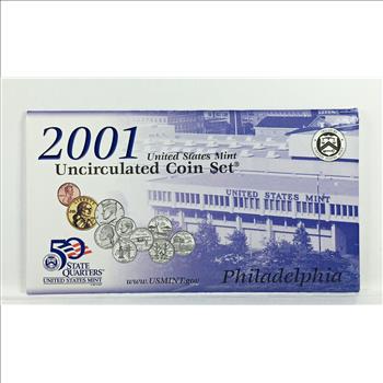 2001 United States Philadelphia Mint Uncirculated Coin Set*Includes ...