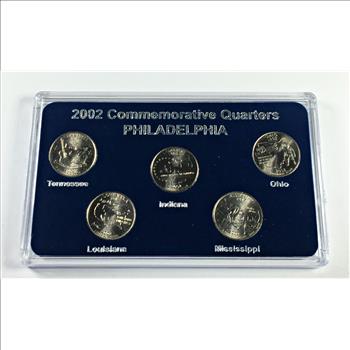 2002 Philadelphia Mint Commemorative State Quarters*Uncirculated in ...