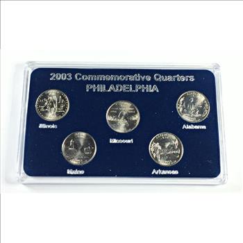 2003 Philadelphia Mint Commemorative State Quarters*Uncirculated in ...