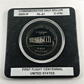 2003-P First Flight Centennial Commemorative Proof Half Dollar*DCAM*In ...