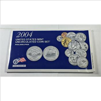 2004 United States Mint Uncirculated Coin Set*Philadelphia*Includes ...