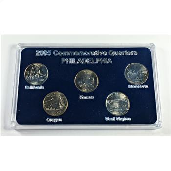 2005 Philadelphia Mint Commemorative State Quarters*Uncirculated in ...