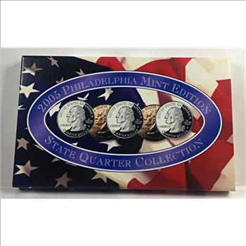 2005 Philadelphia Mint Edition State Quarter Collection*In Original US ...
