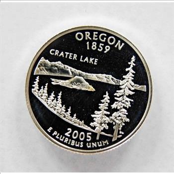 2005 "S" US State Quarter "Oregon" High Grade | Property Room