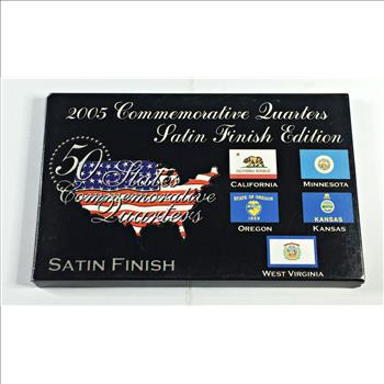 2005-P Satin Finish Commemorative State Quarters*In Original Packaging ...