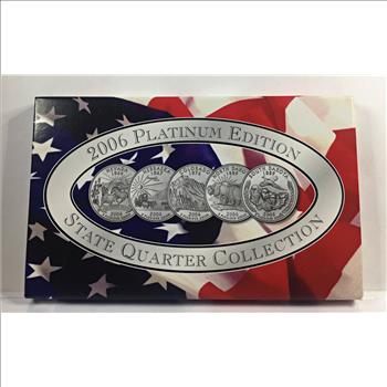 2006 Platinum Edition State Quarter Collection*In Original US Mint ...