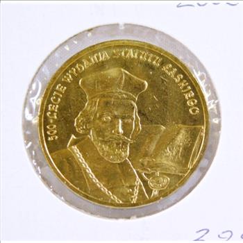2006 Poland 2 Zlote - Jan Laski and Book - Brilliant Uncirculated ...