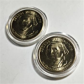 2007-P & D George Washington Commemorative Presidential Dollars*High ...